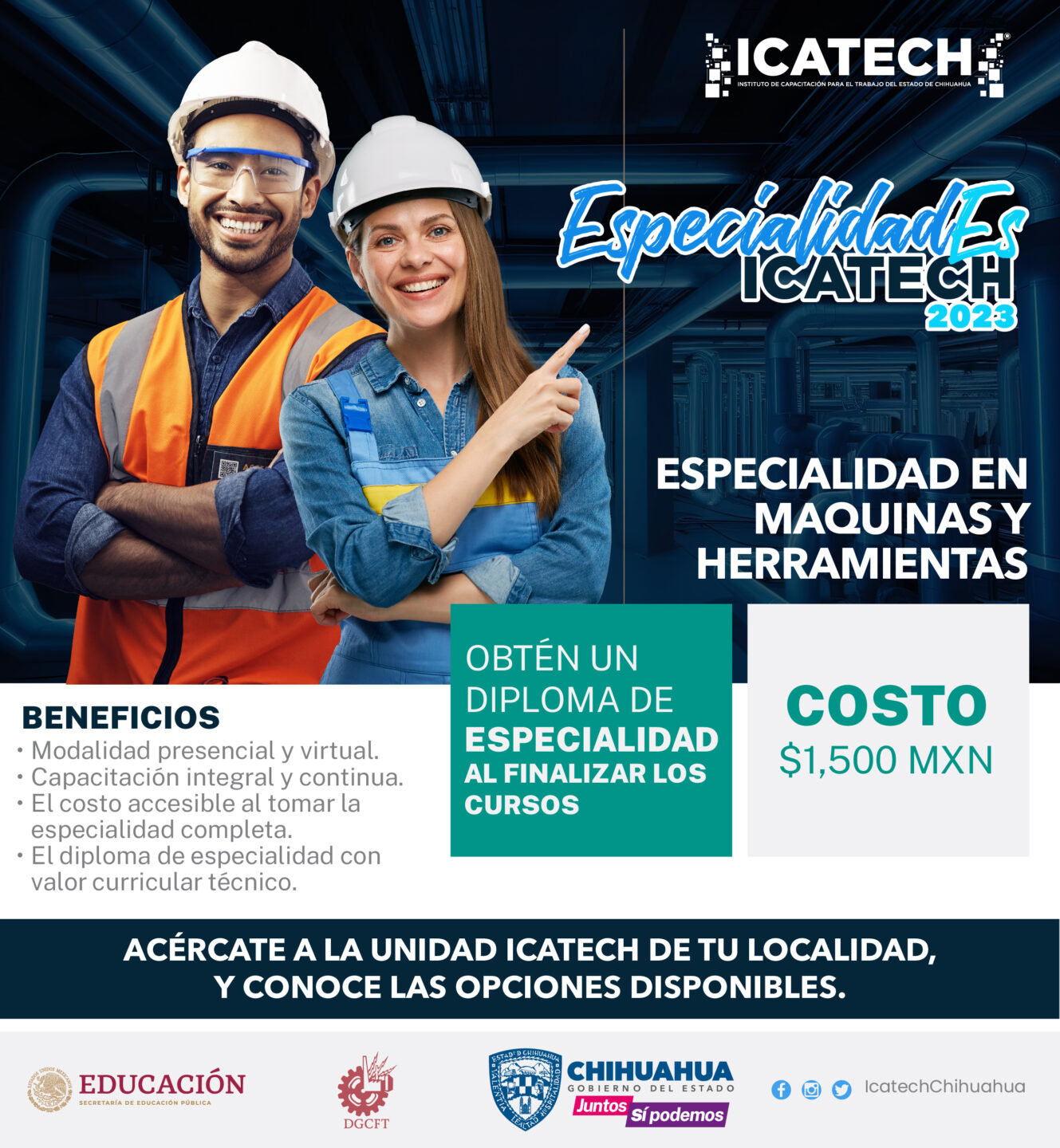 Cursos Chihuahua Centro - ICATECH